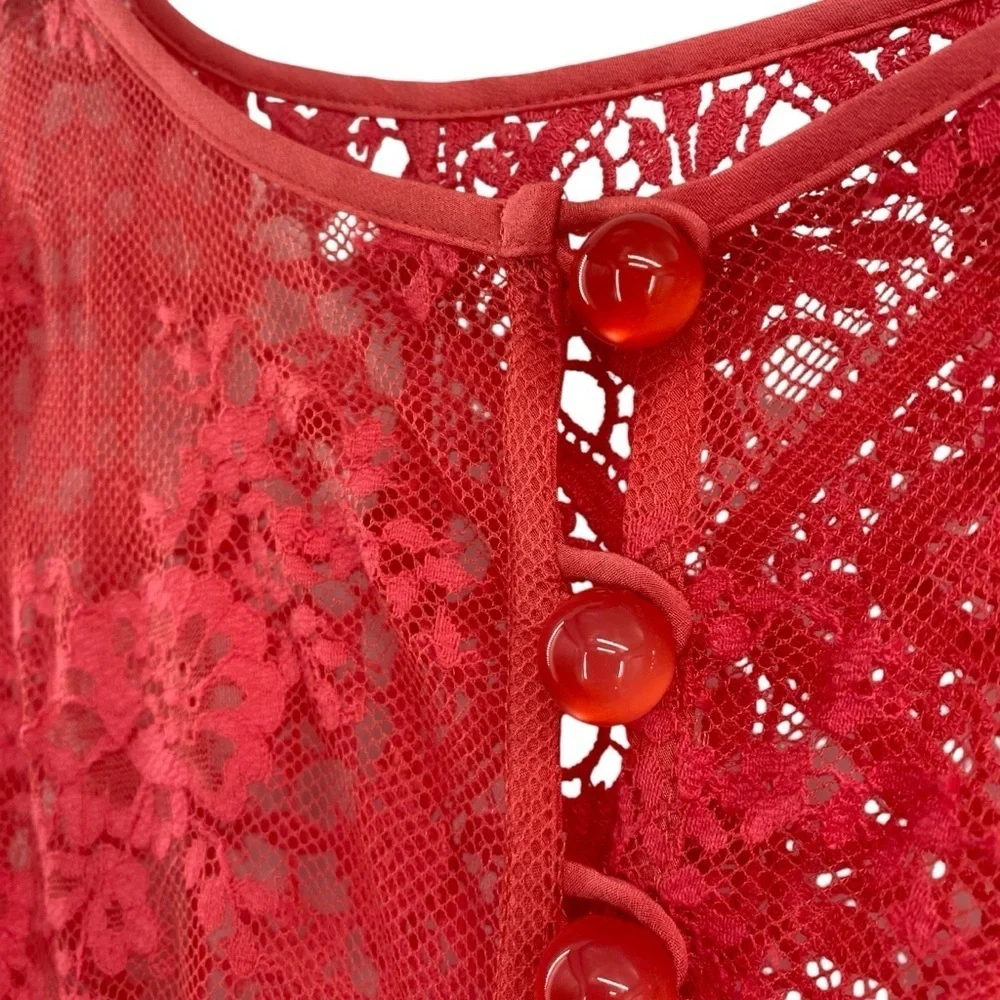Tracy Reese | Dresses | Tracy Reese Plenty Sheer Pink Lace Dress ...